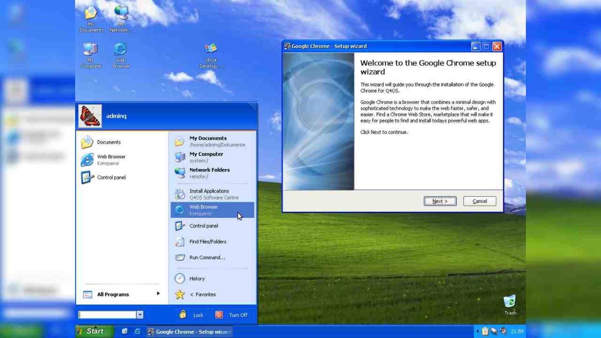 FreeXP, la versión moderna de Windows XP basada en Linux que puede ...