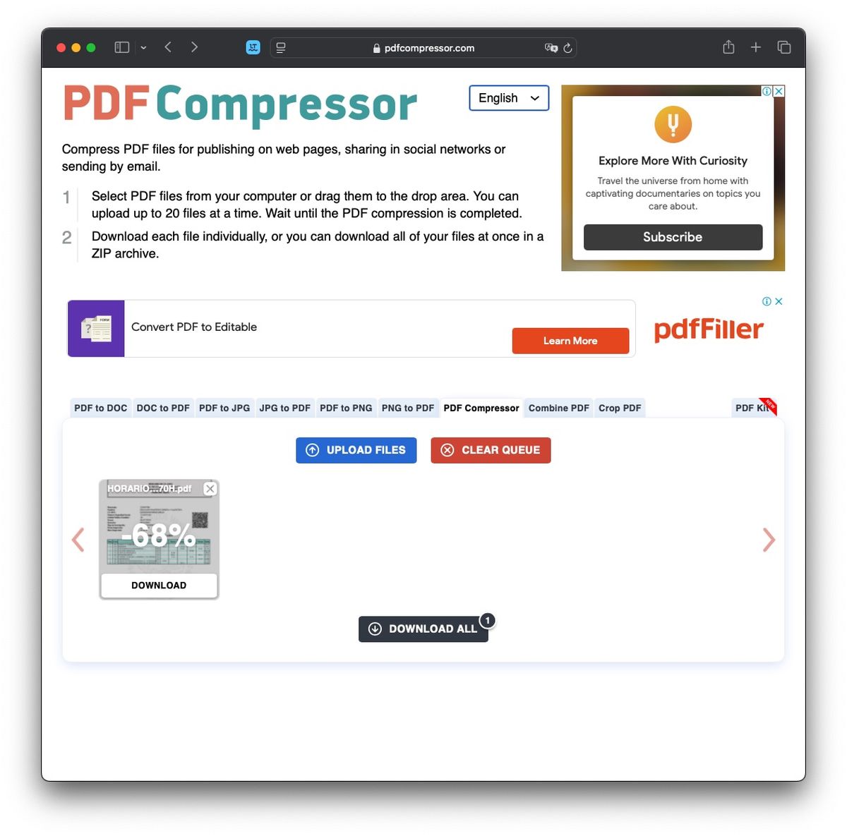 Cómo comprimir un documento PDF sin perder calidad, gratis y sin ...
