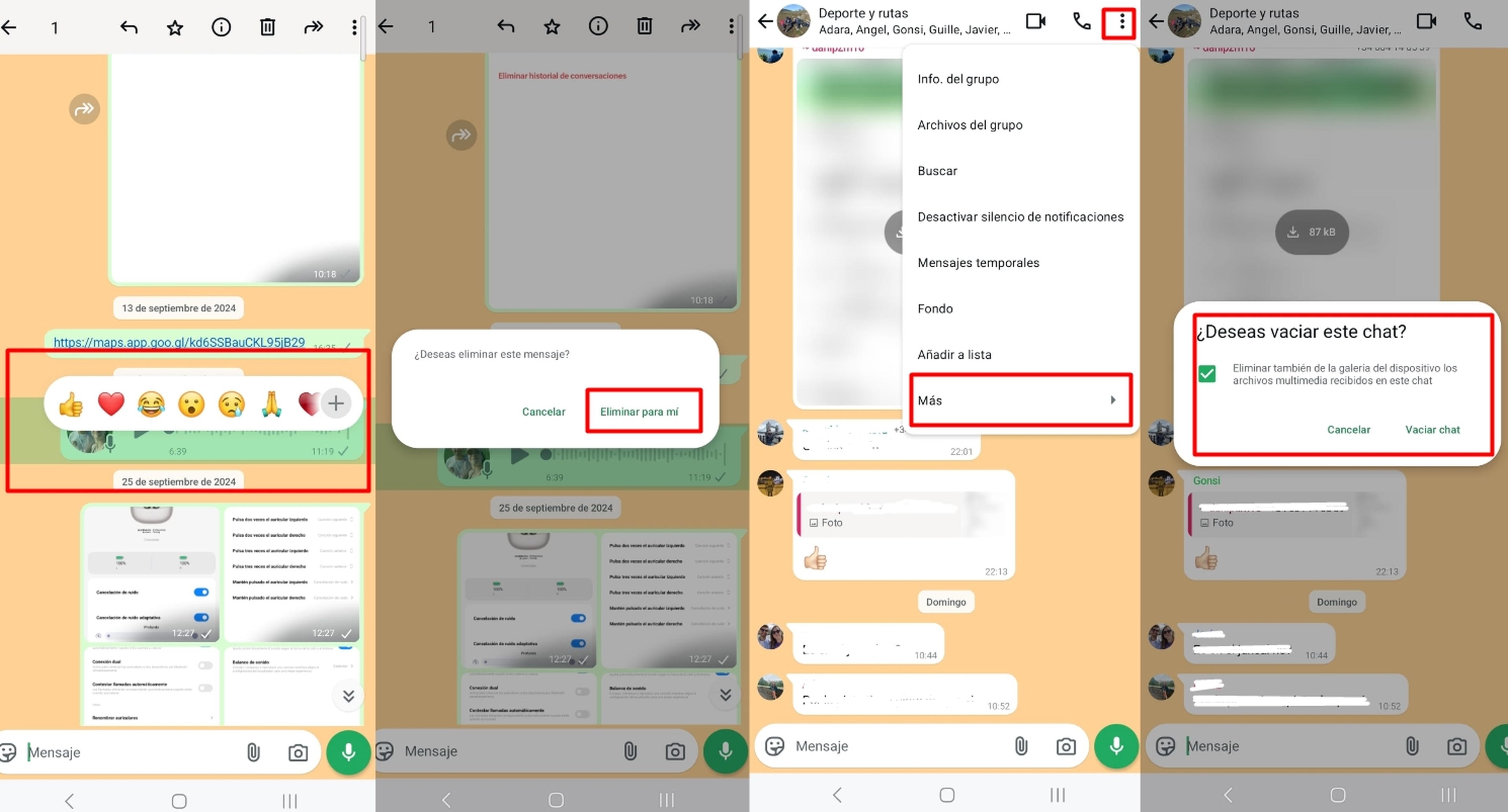 Borrar mensajes de WhatsApp: guía práctica para eliminar un chat y, lo más importante, quién ...