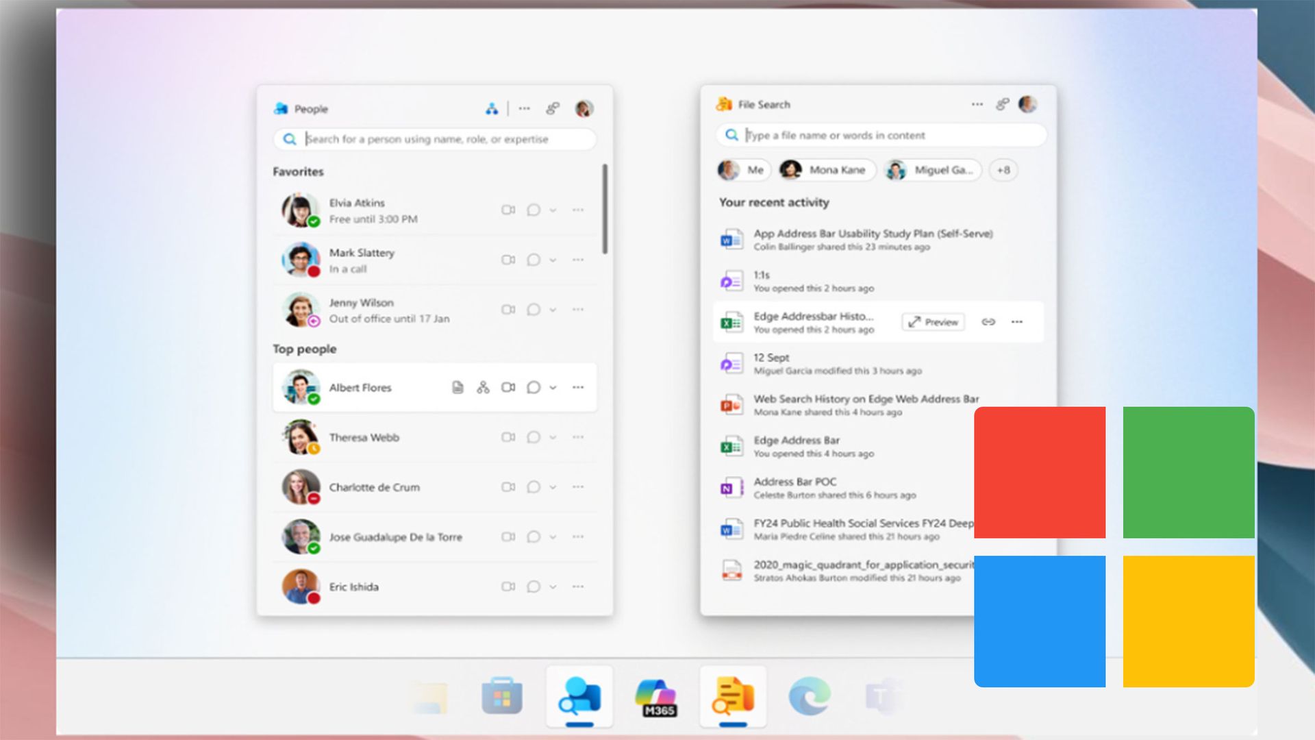 Microsoft lanza dos nuevas apps para Windows 11: sirven para buscar personas y archivos y así ...