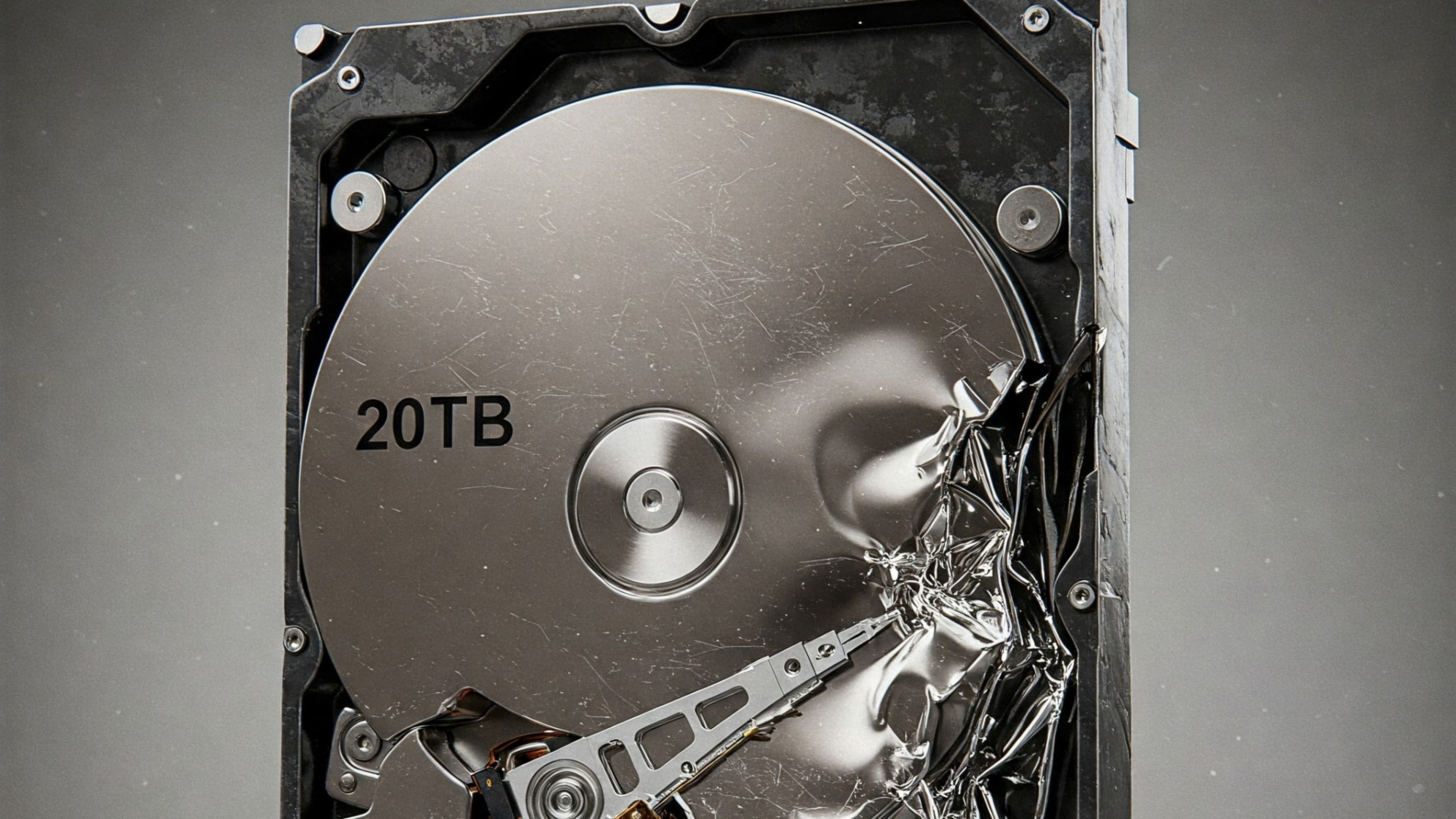 Compra un disco duro de 20 terabytes estropeado y cuando lo abre no da ...