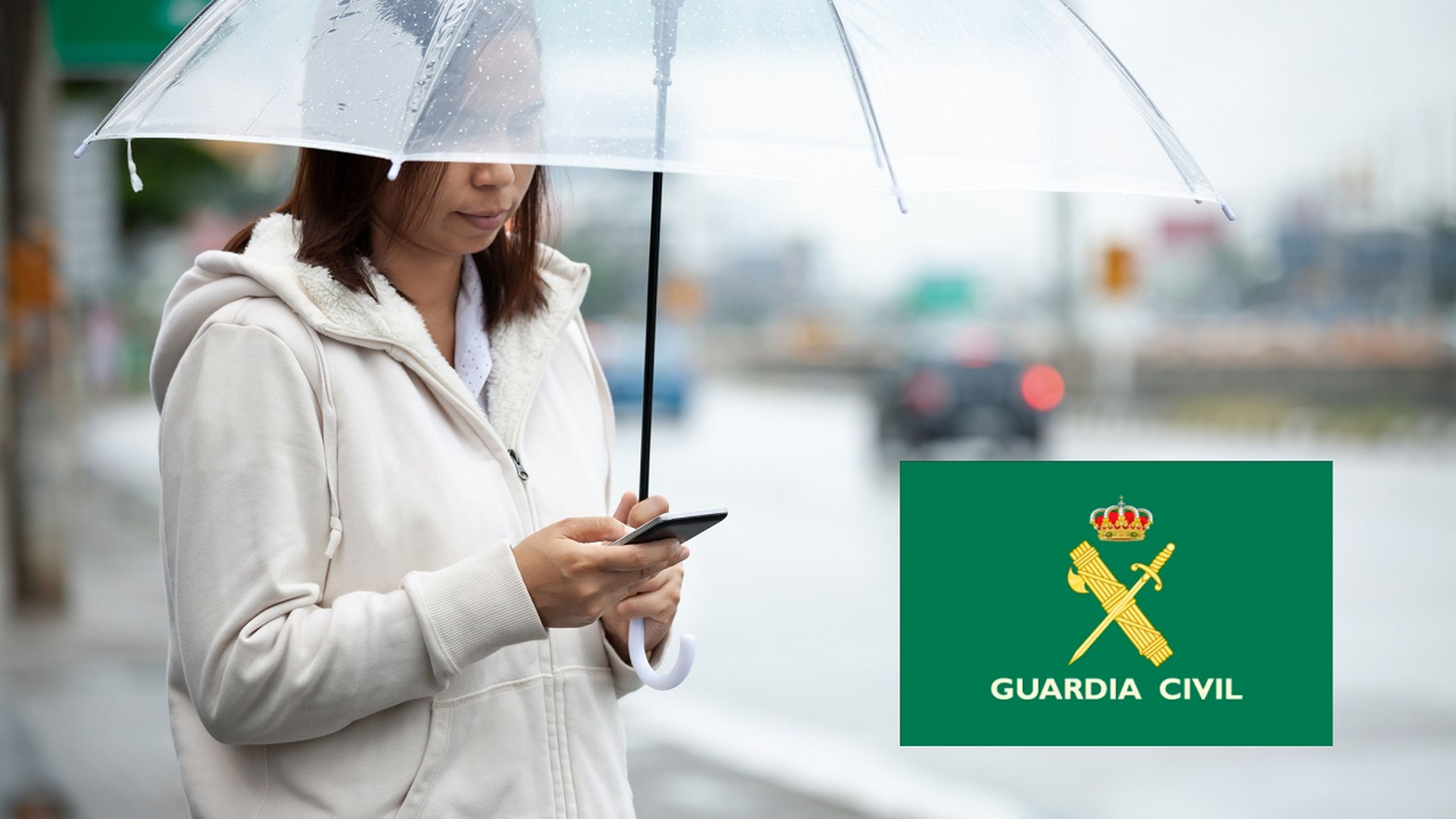 La Guardia Civil alerta: parece un aviso de lluvias de la AEMET, pero es una estafa