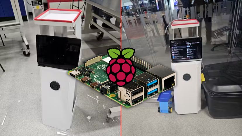 Crean un robot "mayordomo" con una Raspberry Pi que busca herramientas