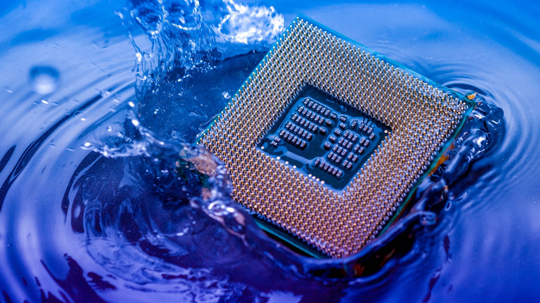 Descubren una sorprendente técnica para refrigerar chips siete veces ...