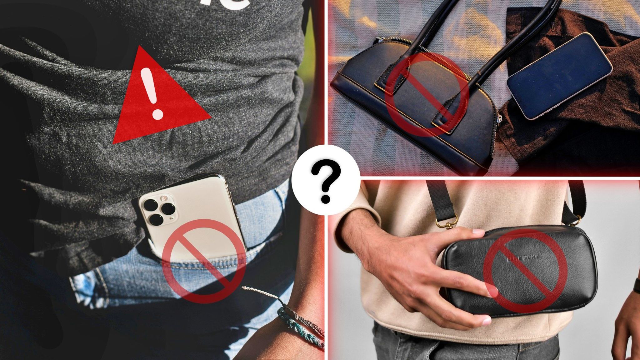 Este es el mejor lugar para llevar el teléfono móvil, según la ciencia