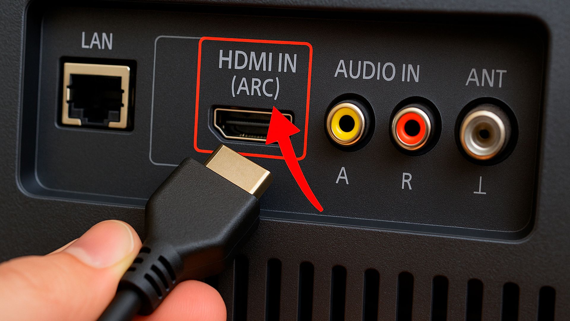 Esta es la gran diferencia entre un puerto HDMI convencional y un HDMI ARC