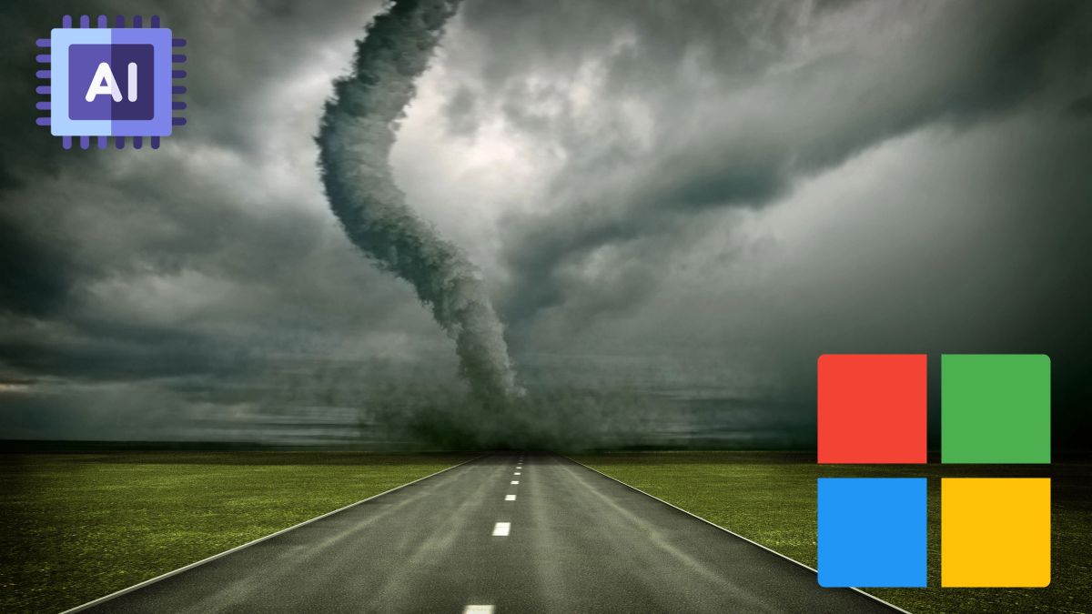 Microsoft presenta Aurora, su IA capaz de predecir tifones y tormentas con días de antelación