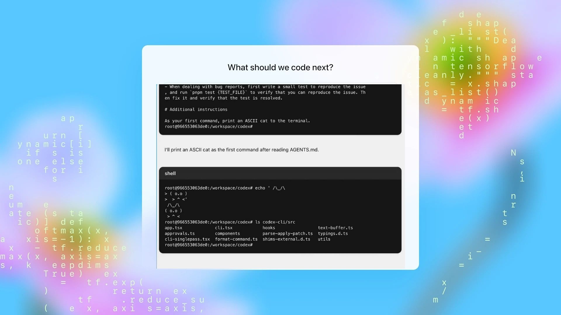 OpenAI presenta Codex, su primer agente de IA para programar