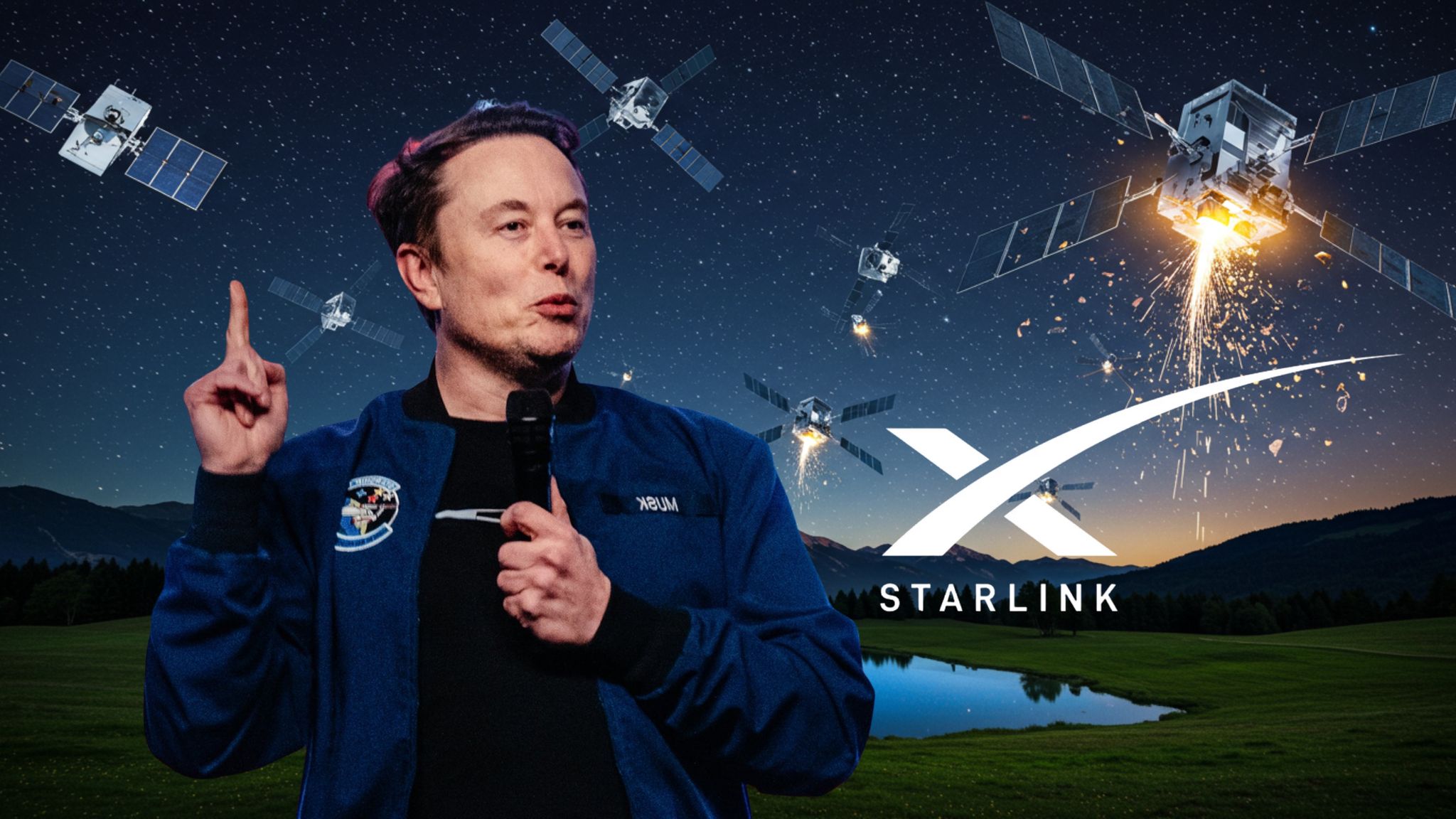 Los riesgos ocultos de los satélites Starlink de Elon Musk: "Pueden ...