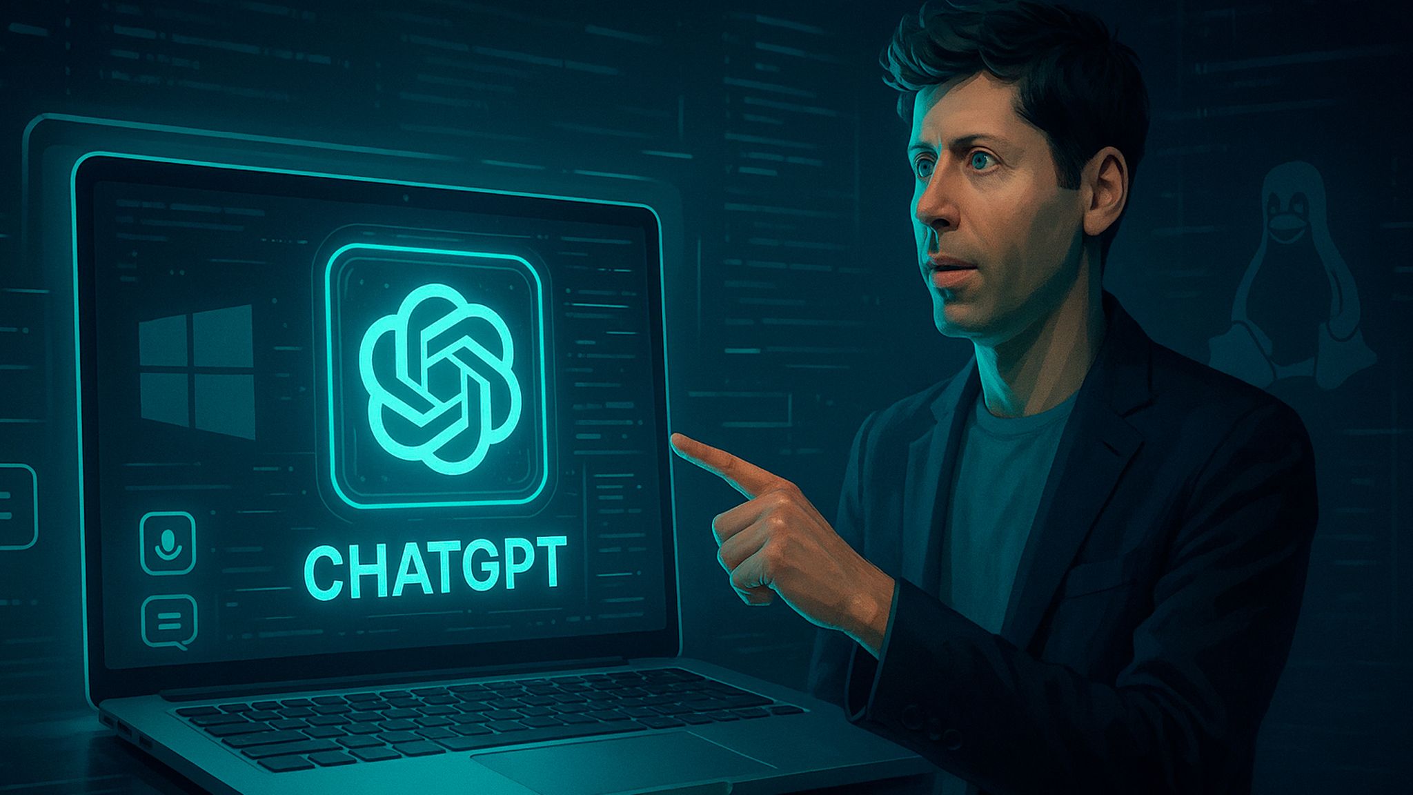 Ni Windows ni Linux, Sam Altman quiere que el sistema operativo de tu ordenador sea ChatGPT
