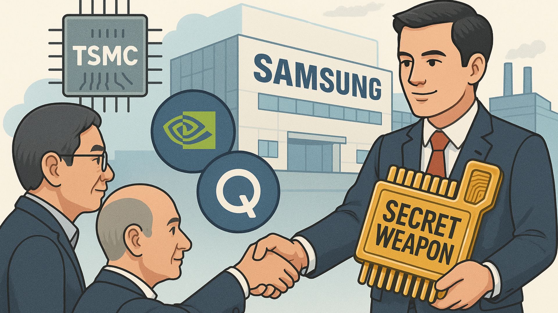 Samsung quiere tumbar a TSMC con un arma secreta: seduce a Nvidia y Qualcomm y ya prepara su ...
