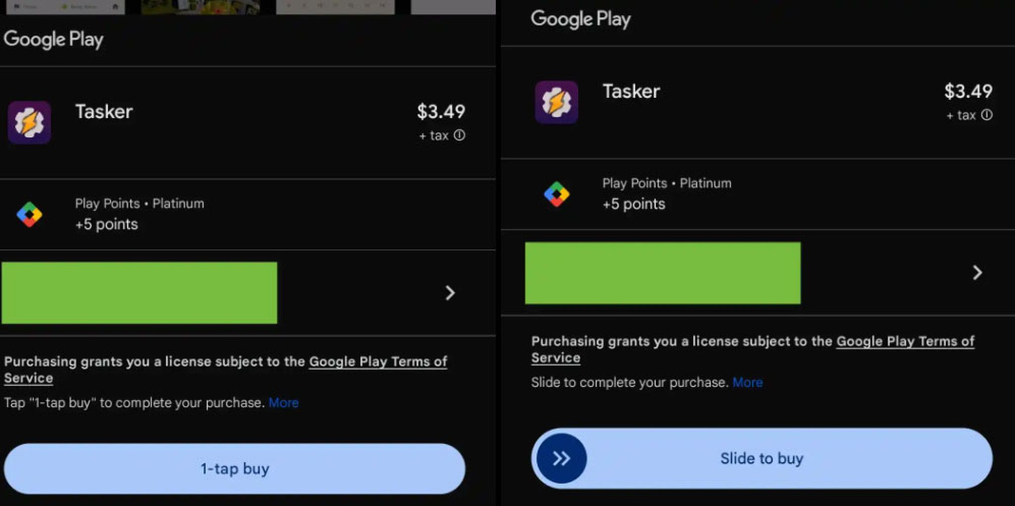 Google Play Store estrena nuevo gesto para evitar compras accidentales o impulsivas