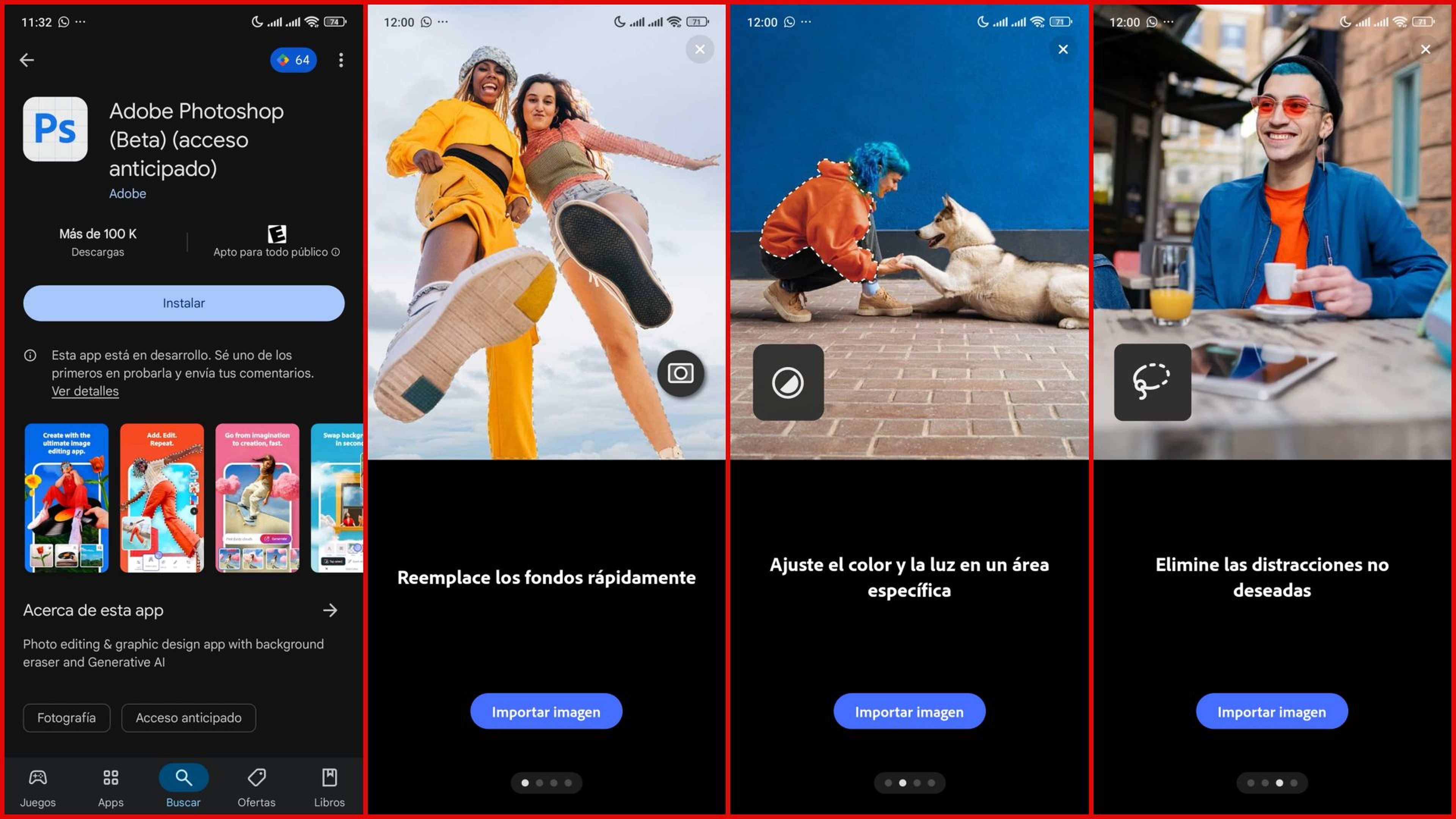 Photoshop llega a Android como siempre lo habías deseado: gratis y con todas las funcionalidades