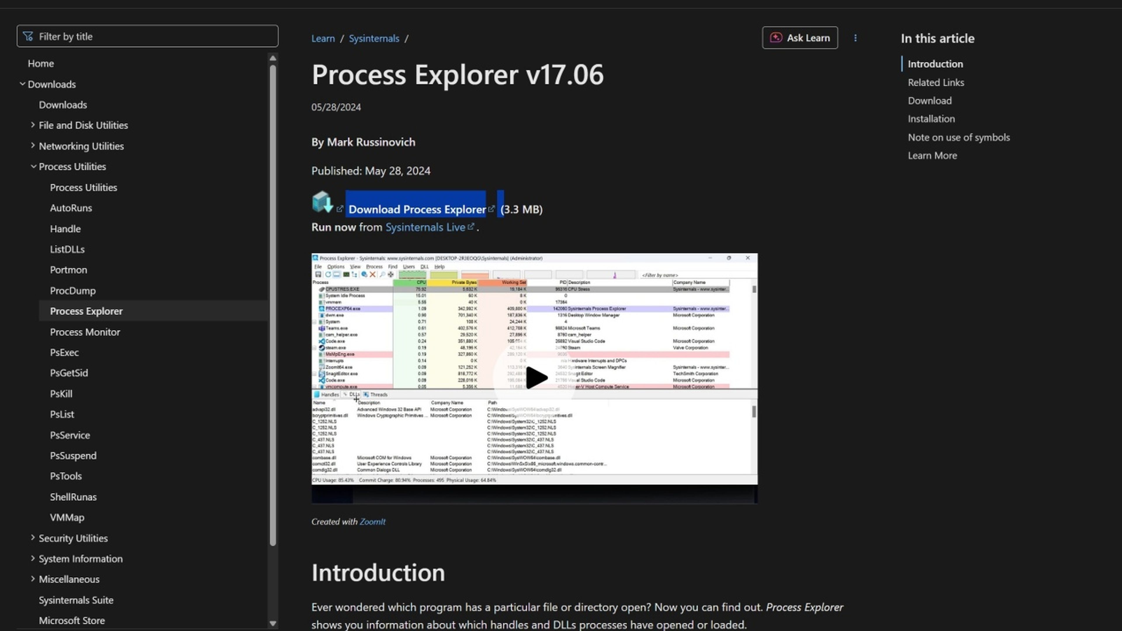 Process Explorer, el administrador de tareas de alto nivel oculto de Windows, que realmente ...