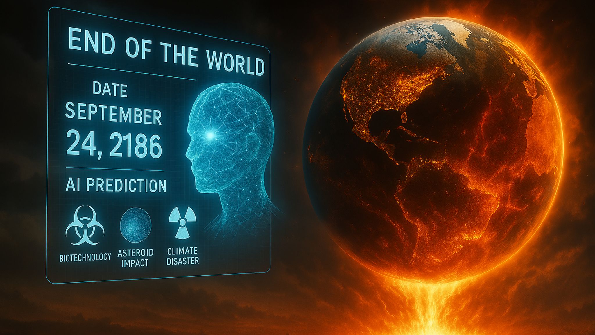 Científicos han calculado la fecha del fin del mundo y la IA predice ...