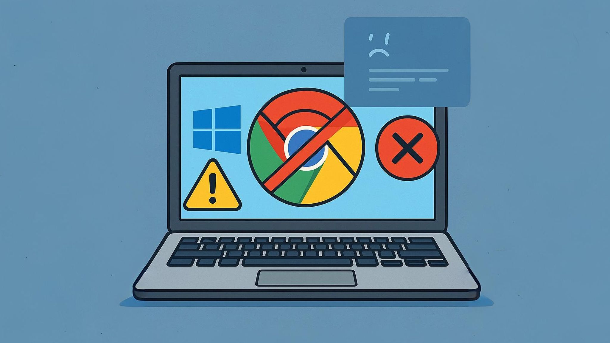 Alerta Chrome: deja de funcionar en miles de ordenadores con Windows en todo el mundo