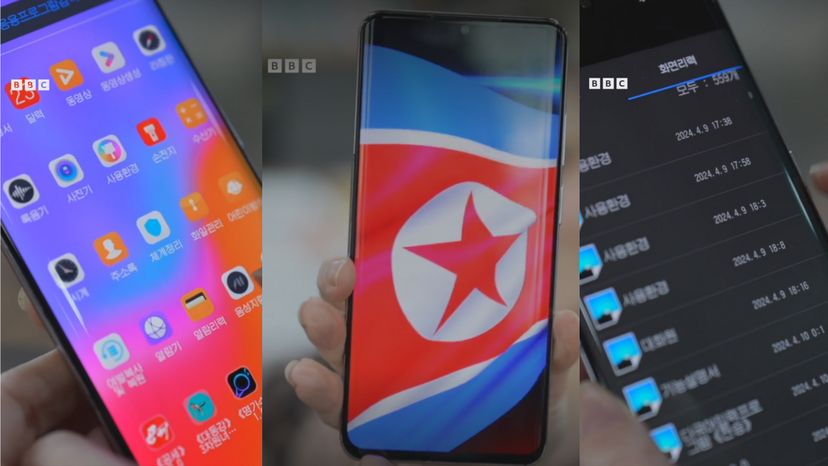 Sacan un móvil de Corea del Norte y es como vivir en una distopía ...