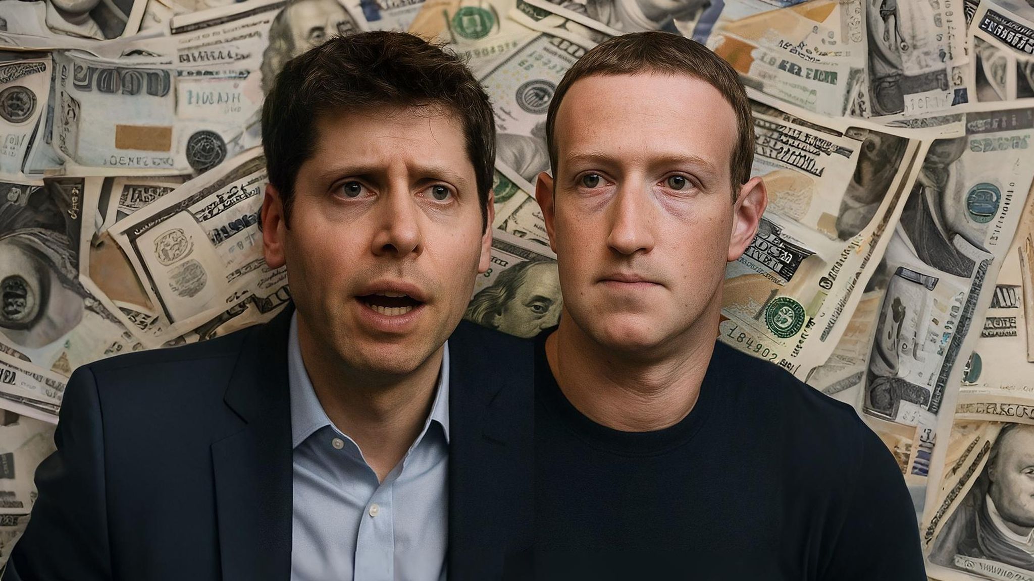 Sam Altman, furioso con Mark Zuckerberg por intentar robarle a sus expertos en IA: "Hasta 100 ...