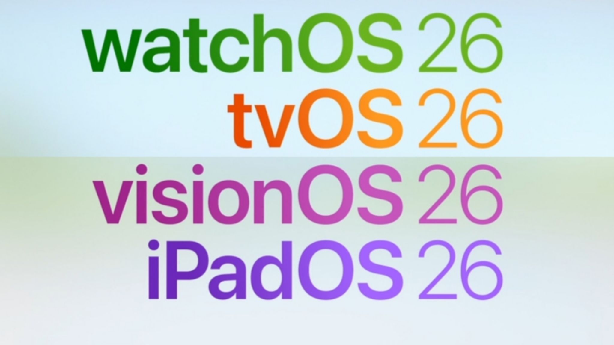 WatchOS 26, tvOS 26, visionOS 26, iPadOS 26: todas las novedades de los sistemas operativos de ...