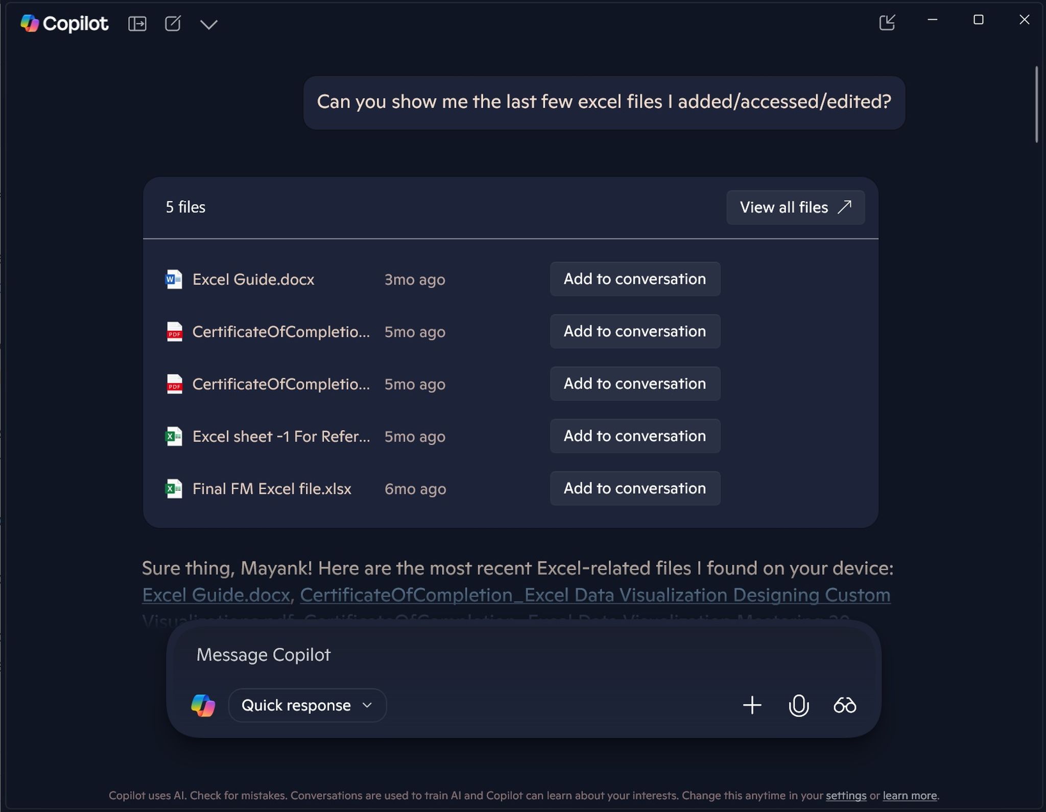 Copilot ya busca archivos en Windows 11: más rápido y preciso que el buscador de Windows