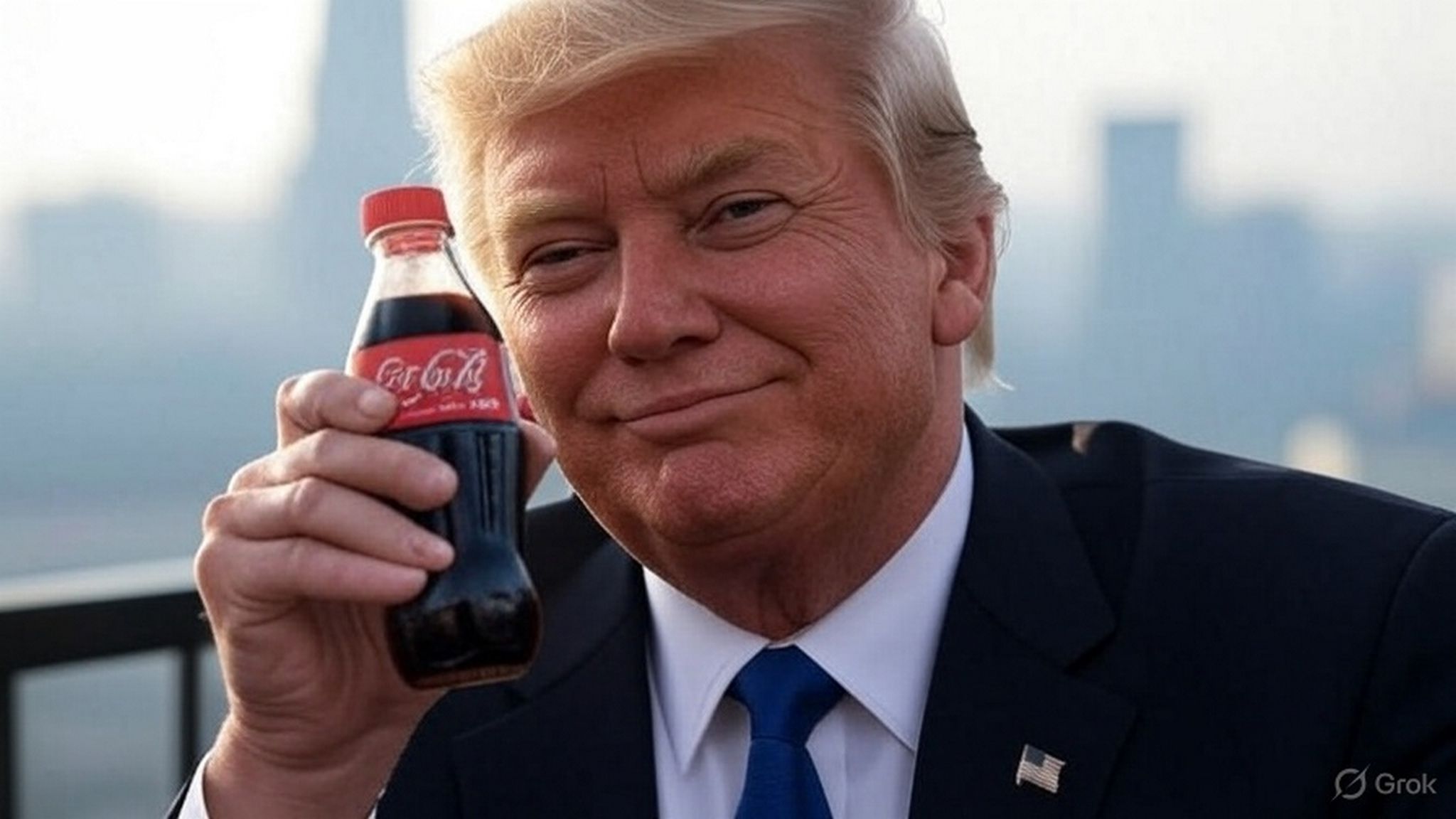 Donald Trump ordena a Coca Cola cambiar su fórmula secreta