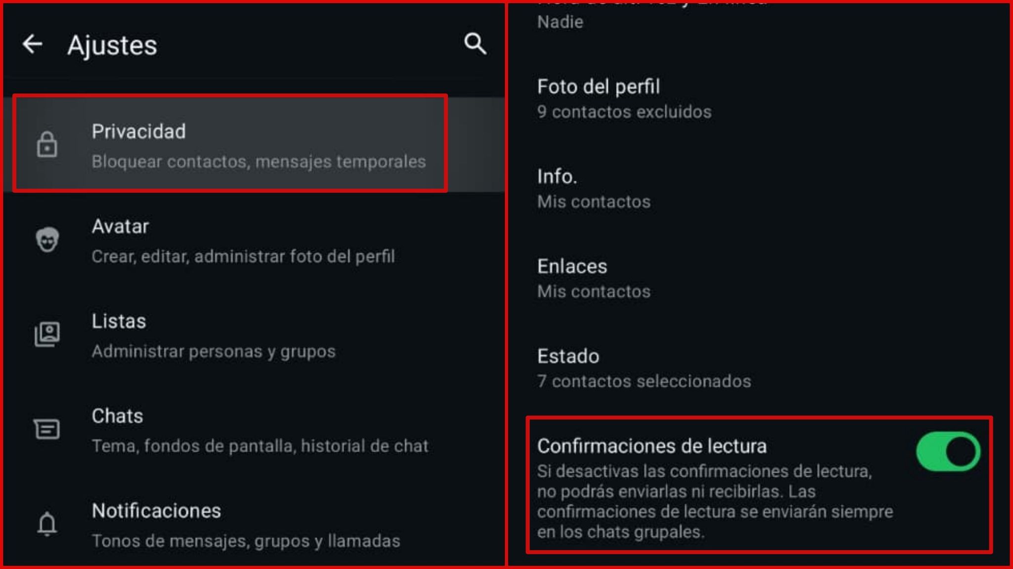 Cómo leer mensajes de WhatsApp sin activar el doble check cuando ya has borrado la notificación