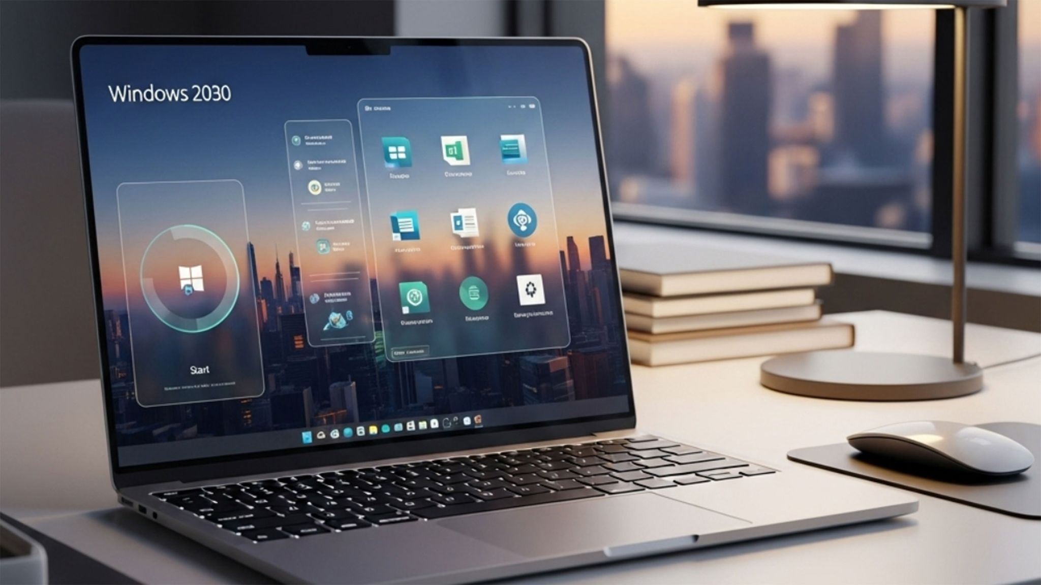 La visión de Microsoft para Windows 2030 parece ciencia ficción, pero ...