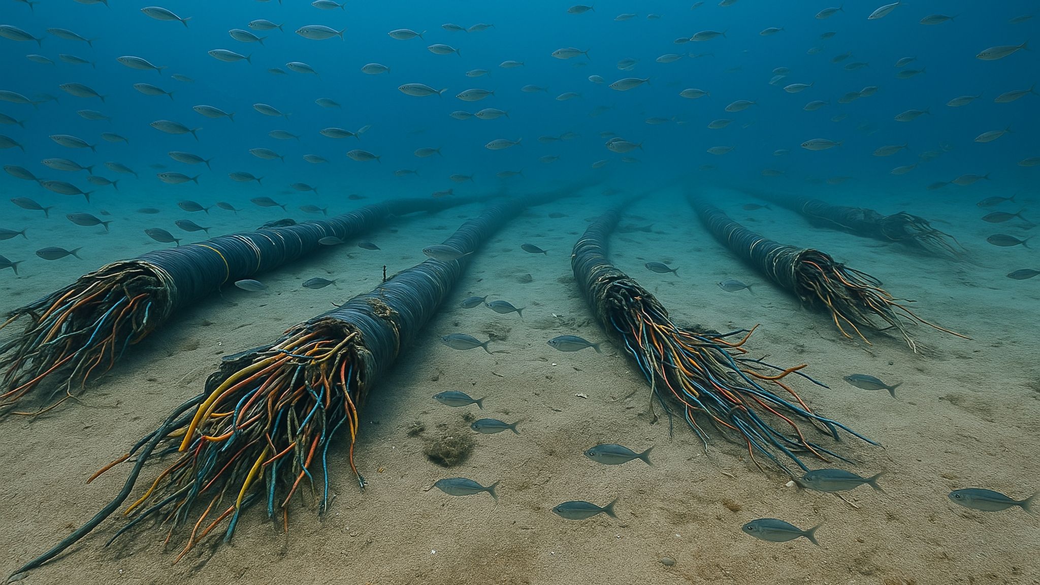 La ruptura de varios cables submarinos en el Mar Rojo provoca cortes de ...