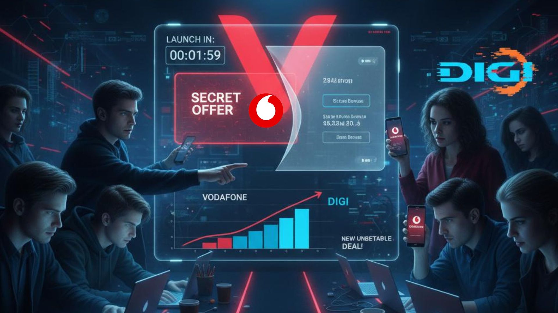 Vodafone dispara contra DIGI: ha lanzado una oferta secreta y tienes 7 días para conseguirla