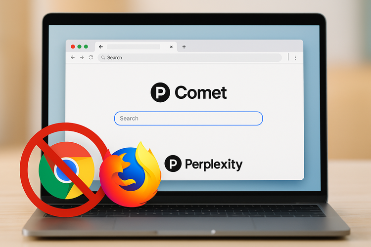 Adiós a Chrome y Firefox: Perplexity lanza gratis su navegador Comet con inteligencia artificial