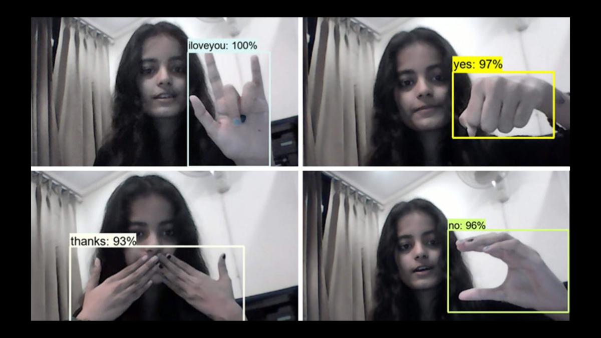 Create an artificial intelligence capable of translating sign language ...
